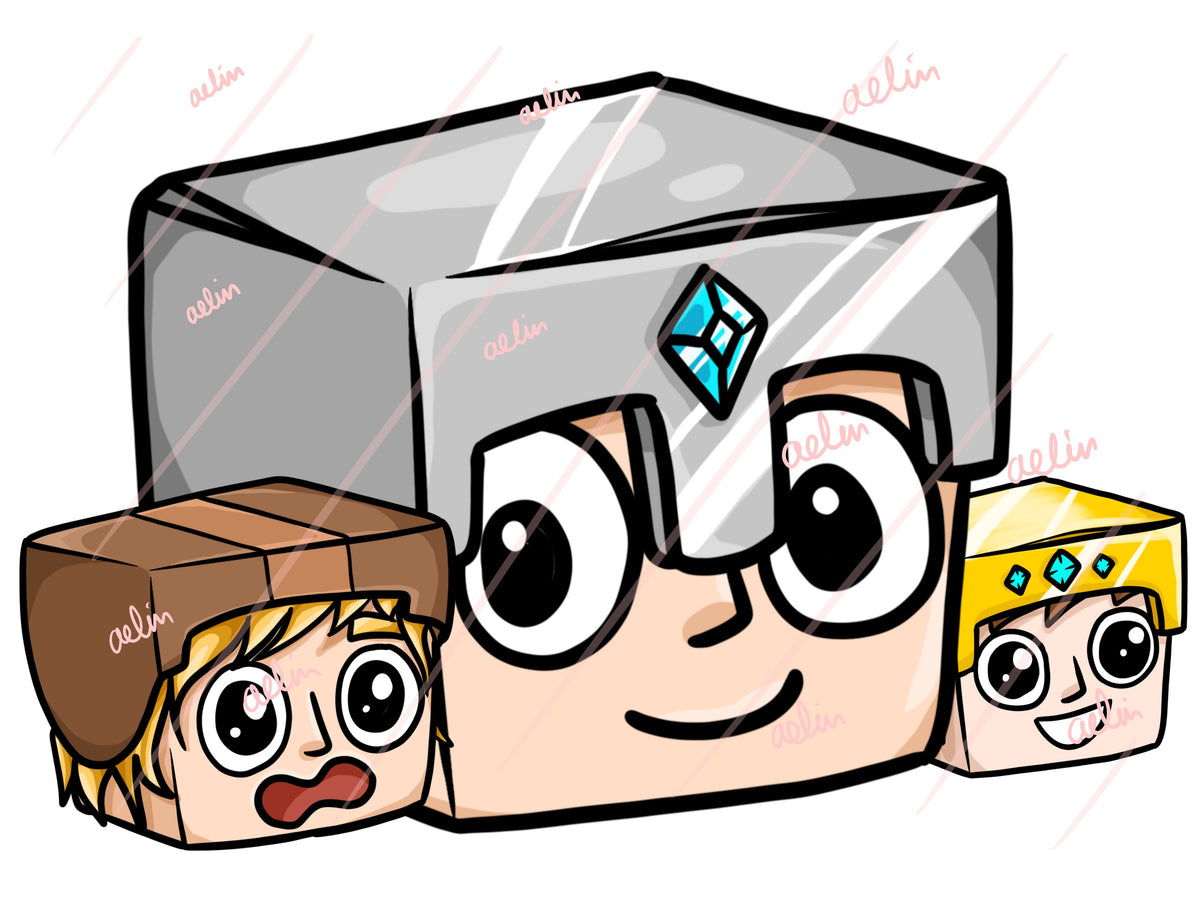 Hand-Drawn Knight Tebex Icon 5 set - ReadyGameArt Premade Minecraft Art ...