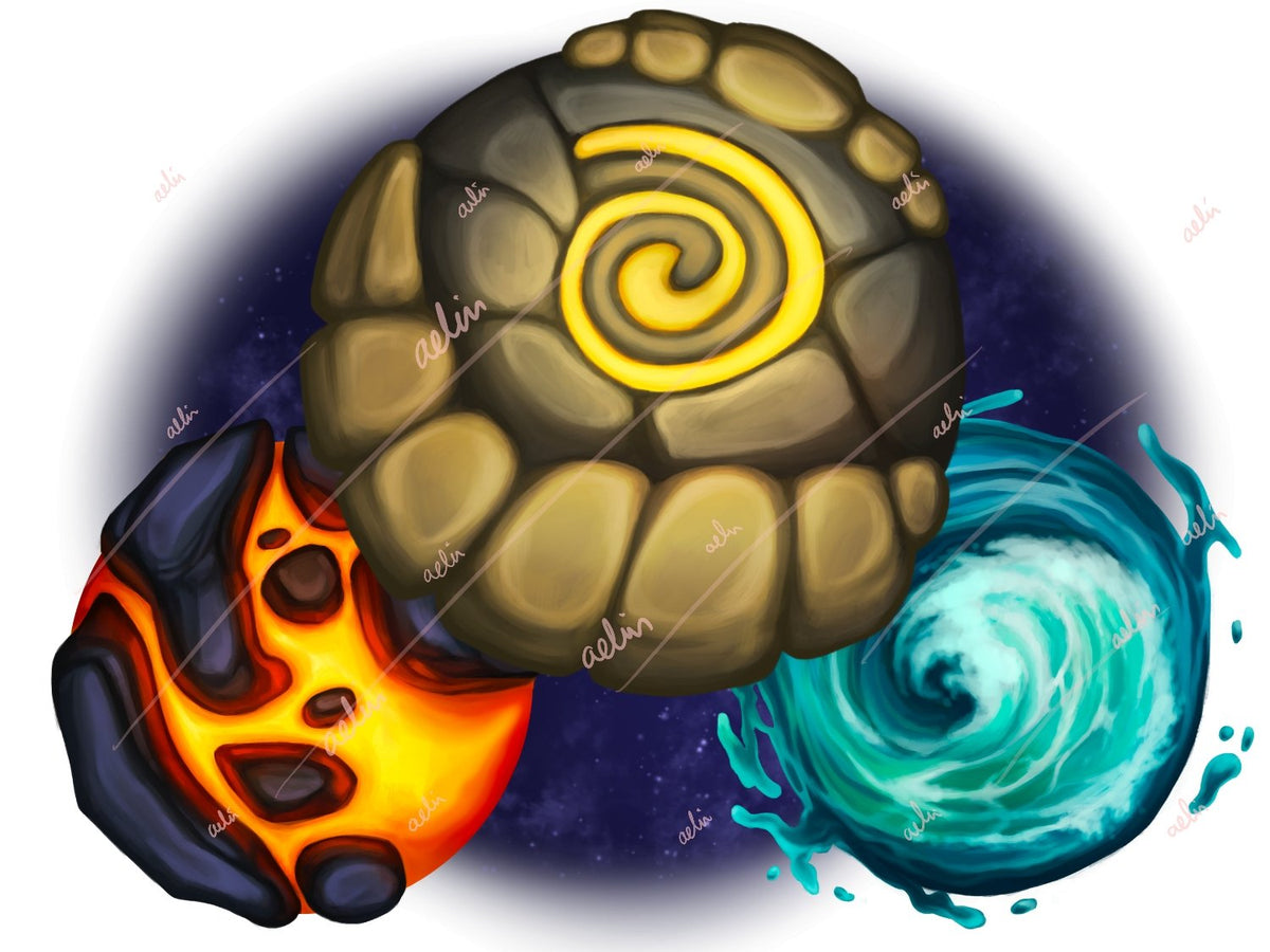 Realm Planet Icon Pack - ReadyArtShop Website and Game Icons